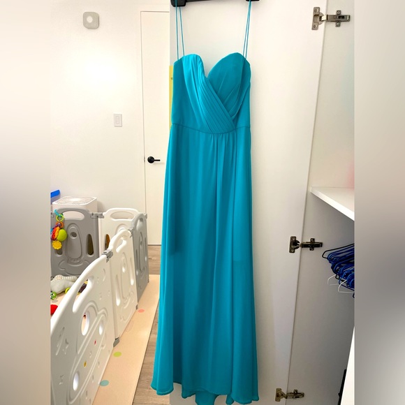 ERIN by Erin Fetherston | Dresses | Tube Strap Dress Chiffon Layers Sea ...